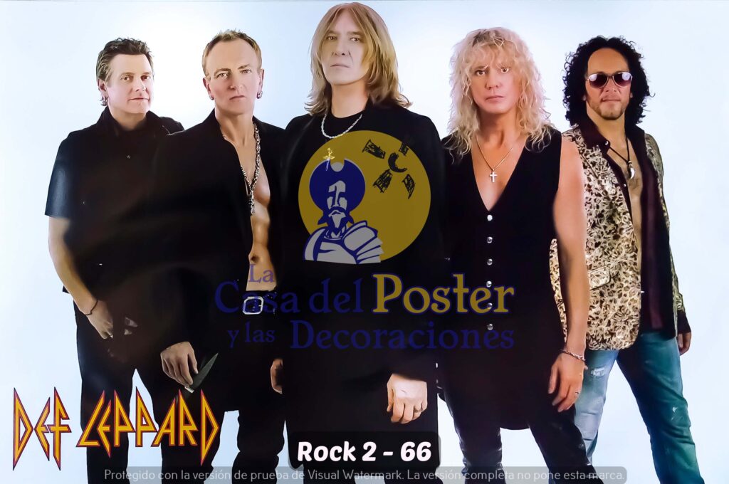 Def Leppard / Rock 2- 66 – La Casa del Poster